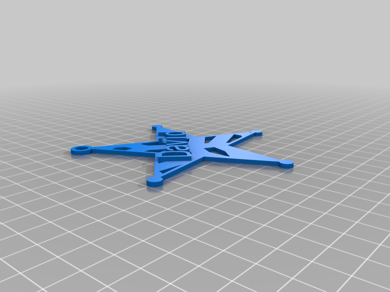 Free 3D file David Star・3D printable object to download・Cults