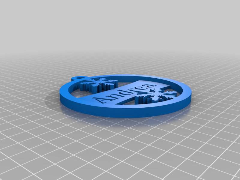 Free 3D file Andrea Ornament Medallion Snowflake・3D printable model to ...