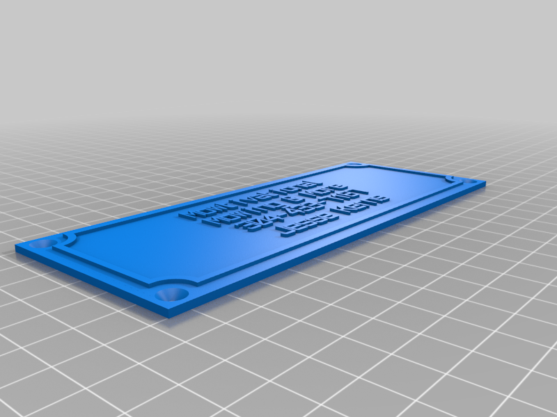 Free 3D file MM Name Sign・3D printing template to download・Cults