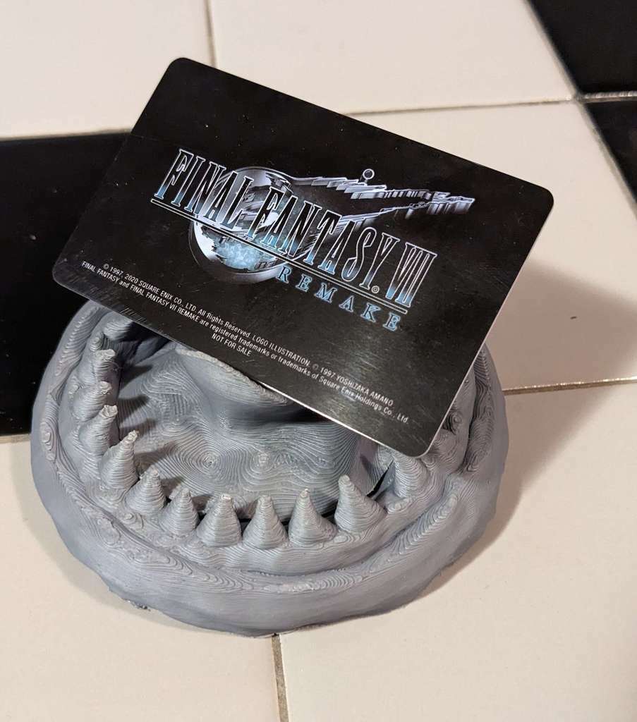 Free STL file Worm Pit Card Holder・3D print design to download・Cults