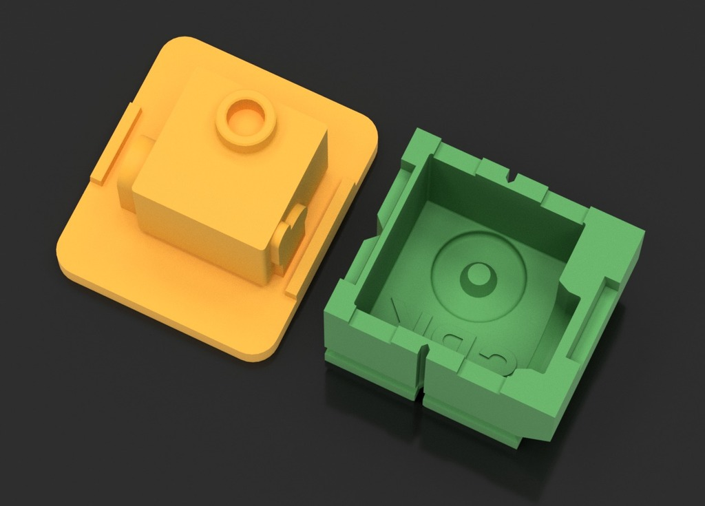 Free 3D file E3D V5 Silicone Sock Mold - Easy to crack open shell・3D ...
