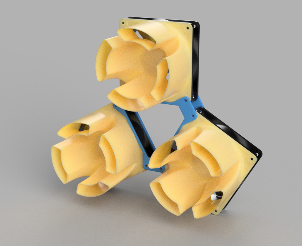 Free 3D file Noctua Desk Fan (Airflow Amplification System)・3D print ...