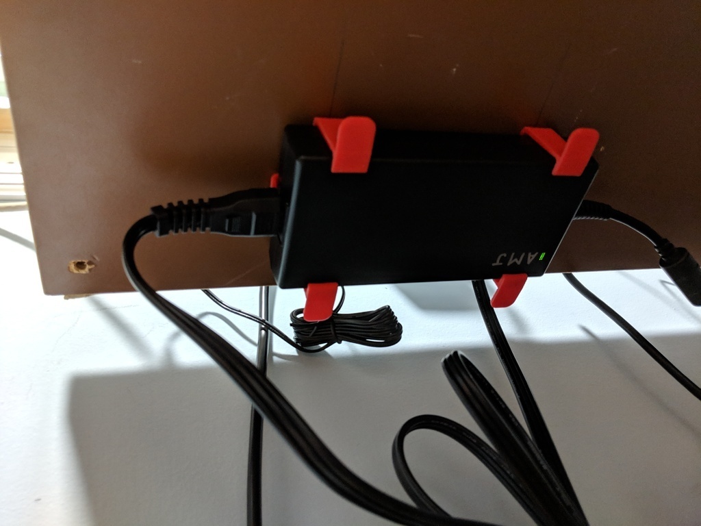 Free 3D file Mounting bracket for Dell laptop power brick・Design to ...