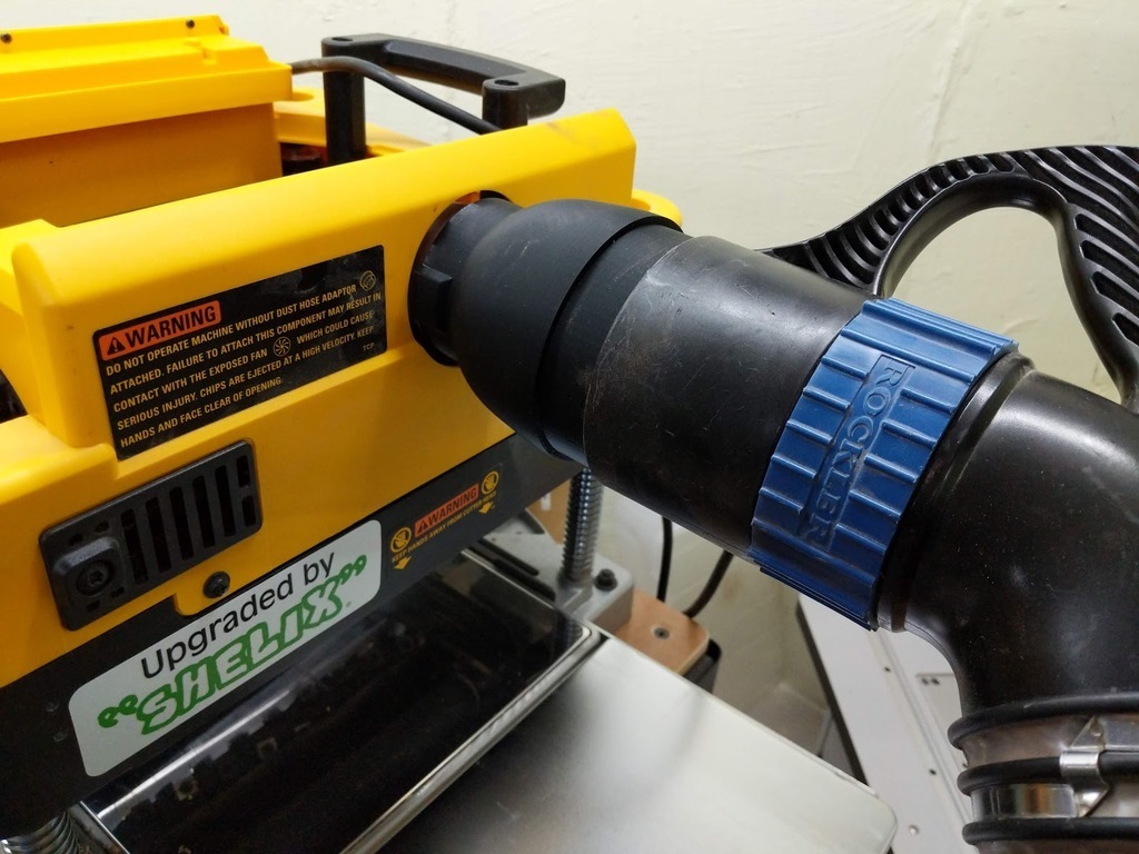 Free 3D file DW735 Dust Collection Adapter (Dust Right 4")・3D print ...