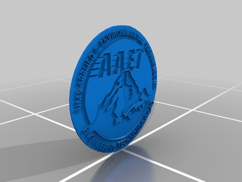 Free 3D file AAET Logo・3D print design to download・Cults