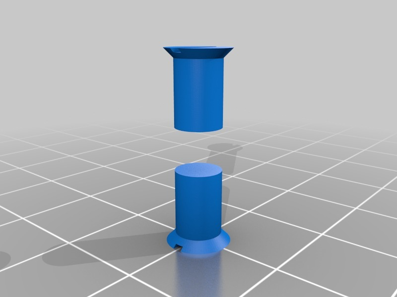 Fichier 3D gratuit Baïonnette D2 👽・Design pour imprimante 3D à télécharger・Cults