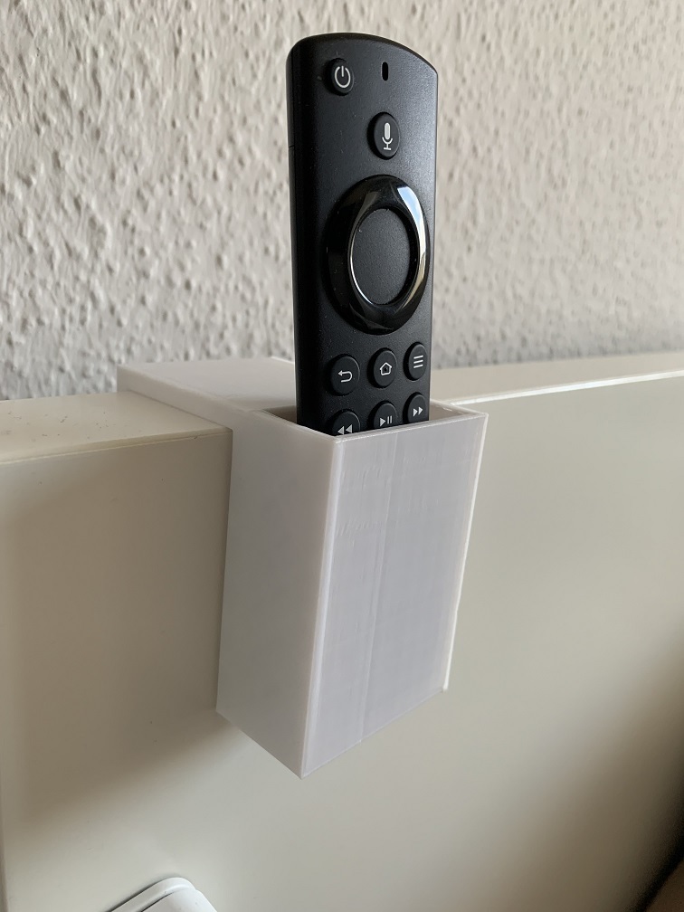 Free 3D file FireTV Remote Headboard Mount for Ikea Malm Bed・3D printer ...