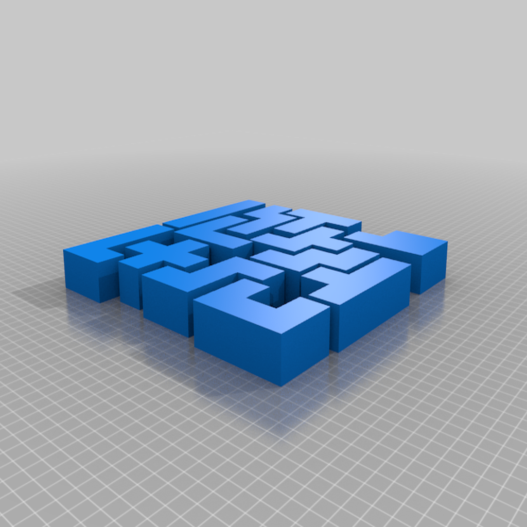 Free 3D file Pentominoes・3D printing idea to download・Cults