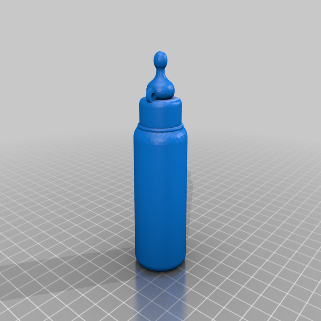 Free 3D file Baby Bottle Ornament・3D print model to download・Cults