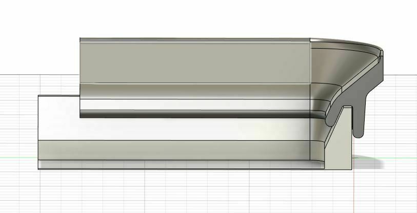 Free 3D file Halot one - Vat wall extension for draining 🧞‍♂️・Template ...