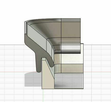Free 3D file Halot one - Vat wall extension for draining 🧞‍♂️・Template ...