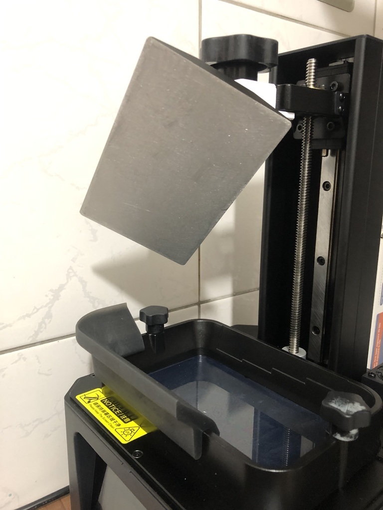 Free 3D file Halot one - Vat wall extension for draining 🧞‍♂️・Template ...