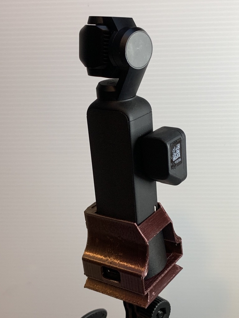 Free 3D file Osmo Pocket Tripod Holder for Wifi・Template to download ...