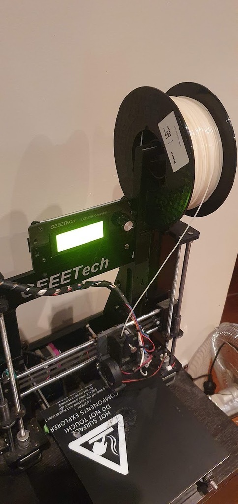 Free 3D file geeetech i3 filament spool holder・3D printing model to ...