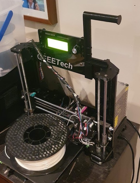 Free 3D file geeetech i3 filament spool holder・3D printing model to download・Cults