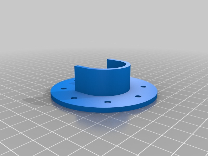 Free 3D file universal rod holder・Object to download and to 3D print・Cults