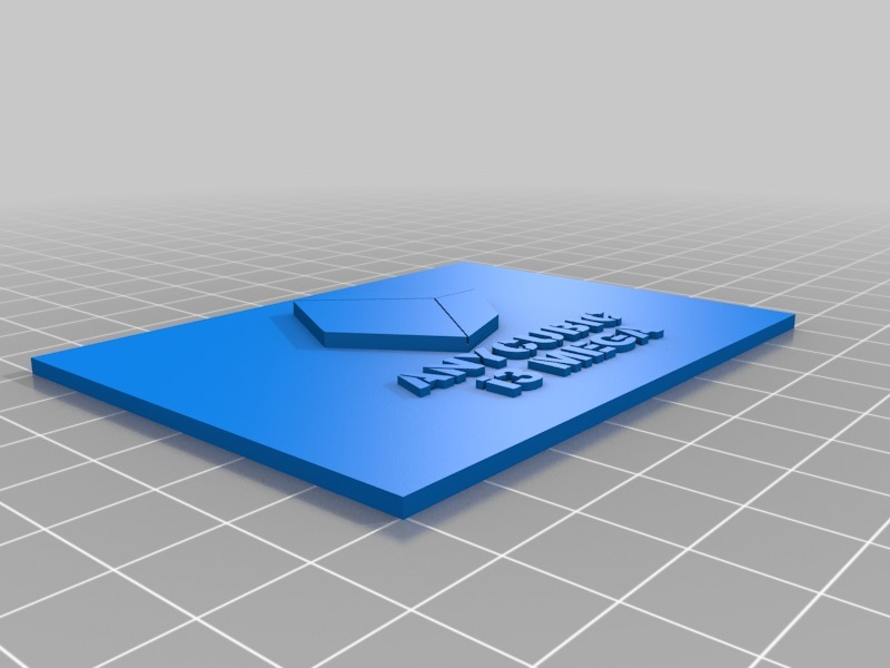 Free 3D file i3 Mega Logo Badge・3D printing design to download・Cults