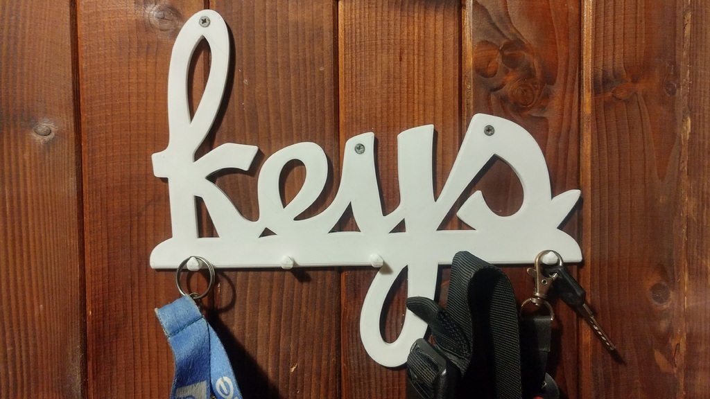 Free 3D file Keys hanger・3D printing model to download・Cults