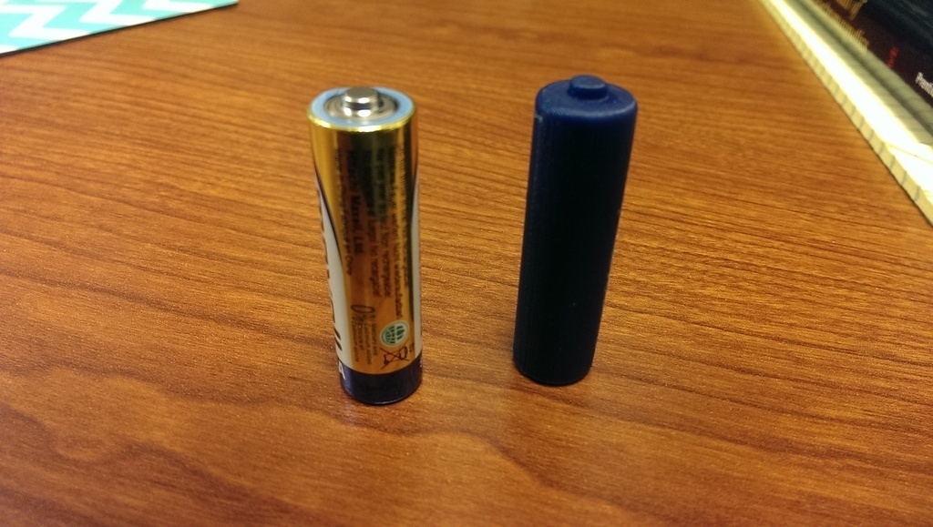 Free 3D file AA Battery: To Scale・3D printing design to download・Cults