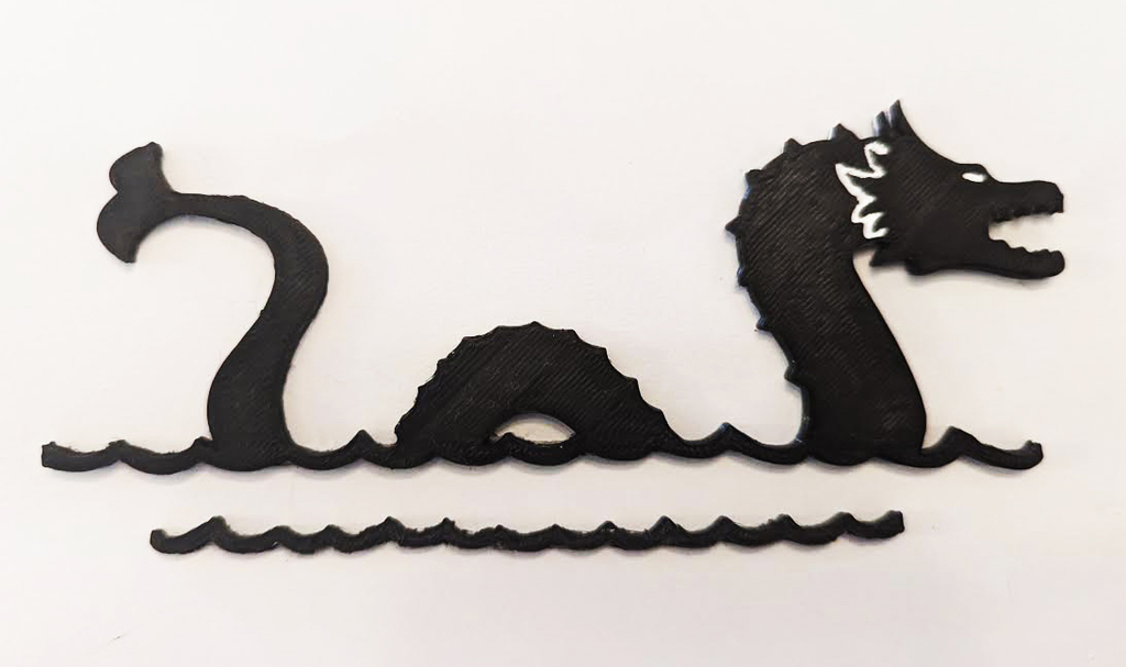 Free 3D file Sea Monster Wall Art・3D print design to download・Cults