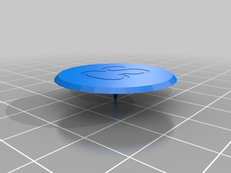 Free 3D file CS GOLF BALL MARKER・Model to download and 3D print・Cults