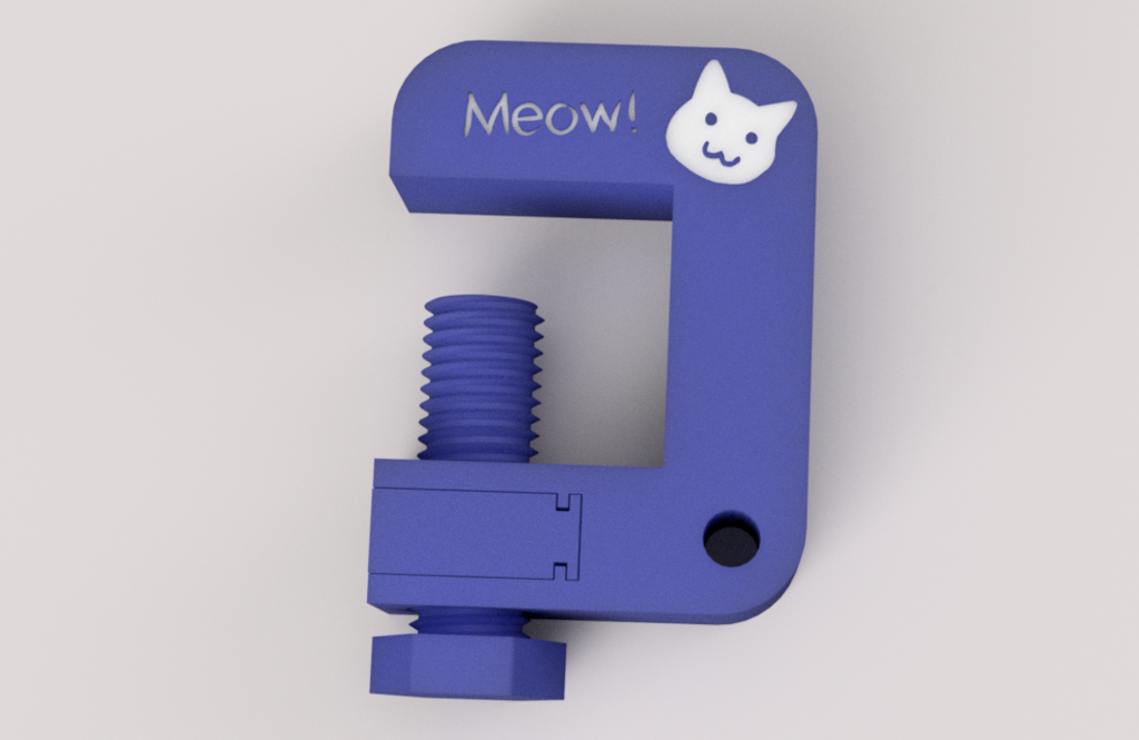 Free 3D file Cat Toy Table Hanger 🐱・3D printer design to download・Cults