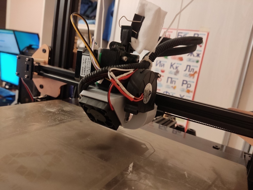 Archivo 3D gratis e3d v6 fan case 40 mm 🔧・Plan para descargar y imprimir en 3D・Cults