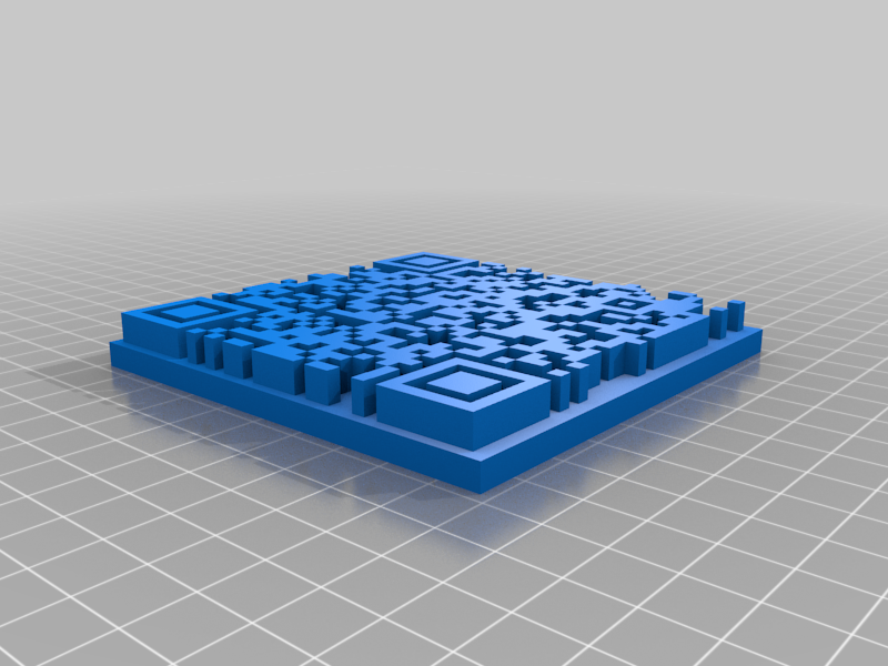 Free 3D file rickroll qr code・3D printer design to download・Cults