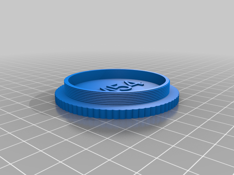 Free 3D file Parametric Metric Male and Female Dust Caps・3D printable ...