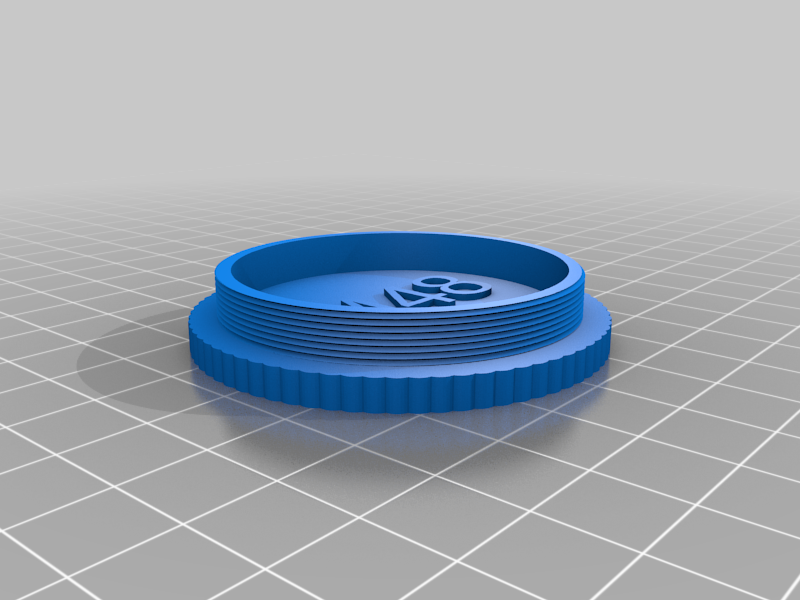 Free 3D file Parametric Metric Male and Female Dust Caps・3D printable ...