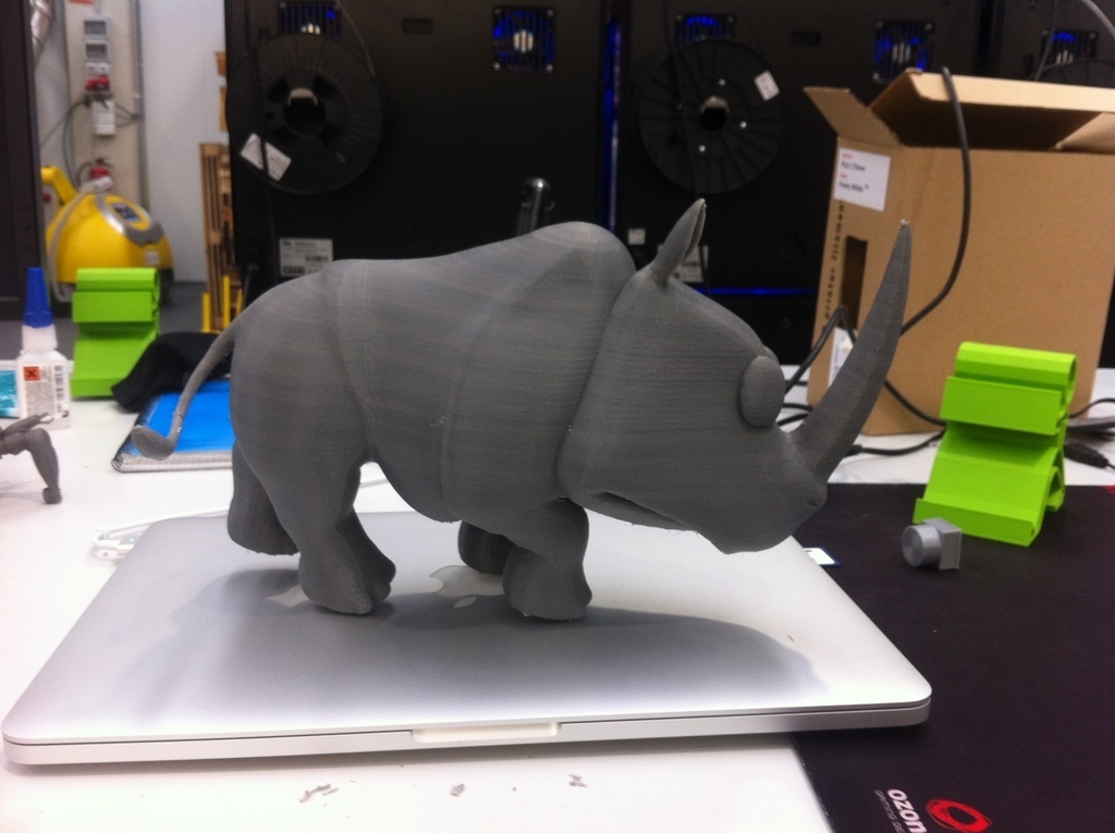 Free 3D file Rambi the Rhinoceros・3D printer design to download・Cults