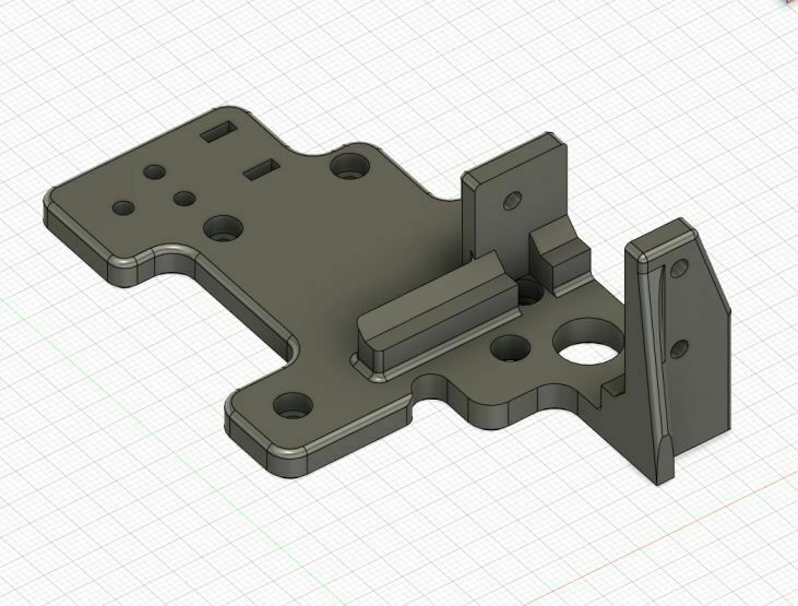 Free 3D file Ender 6 BIQU H2 Extruder Mount・3D printer design to ...