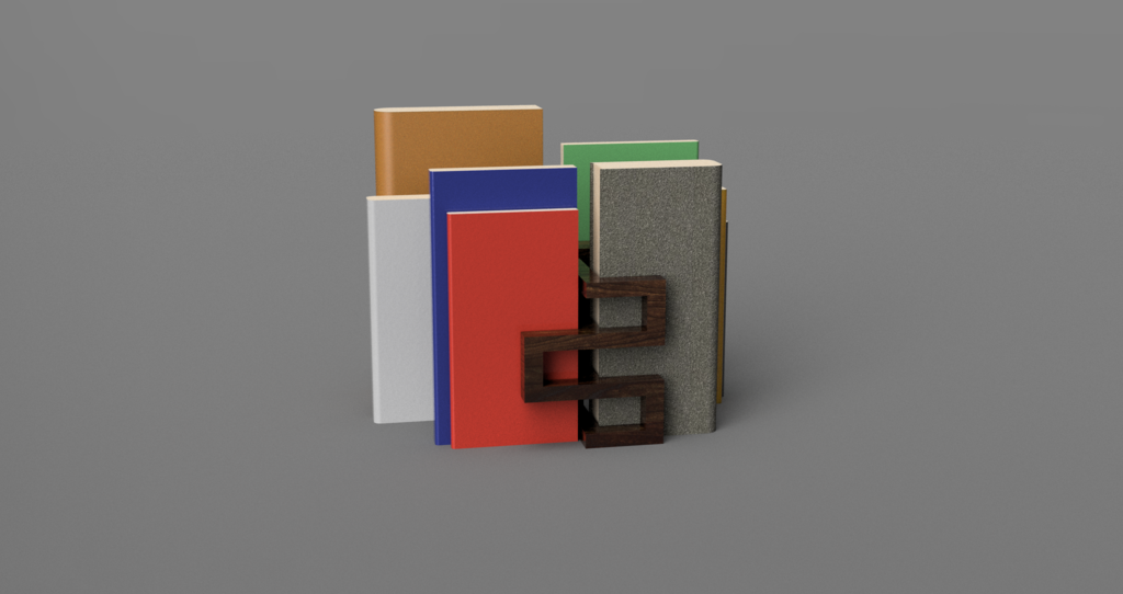 Free 3D file MINI BOOKSHELF・3D print design to download・Cults