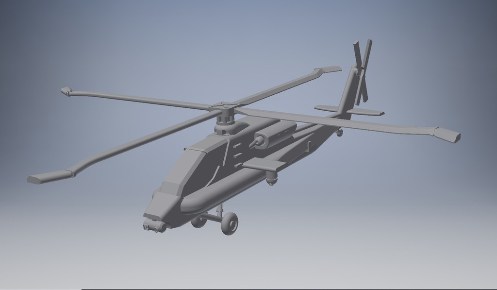 Free 3D file Apache with Spinning Rotor・3D printable object to download ...