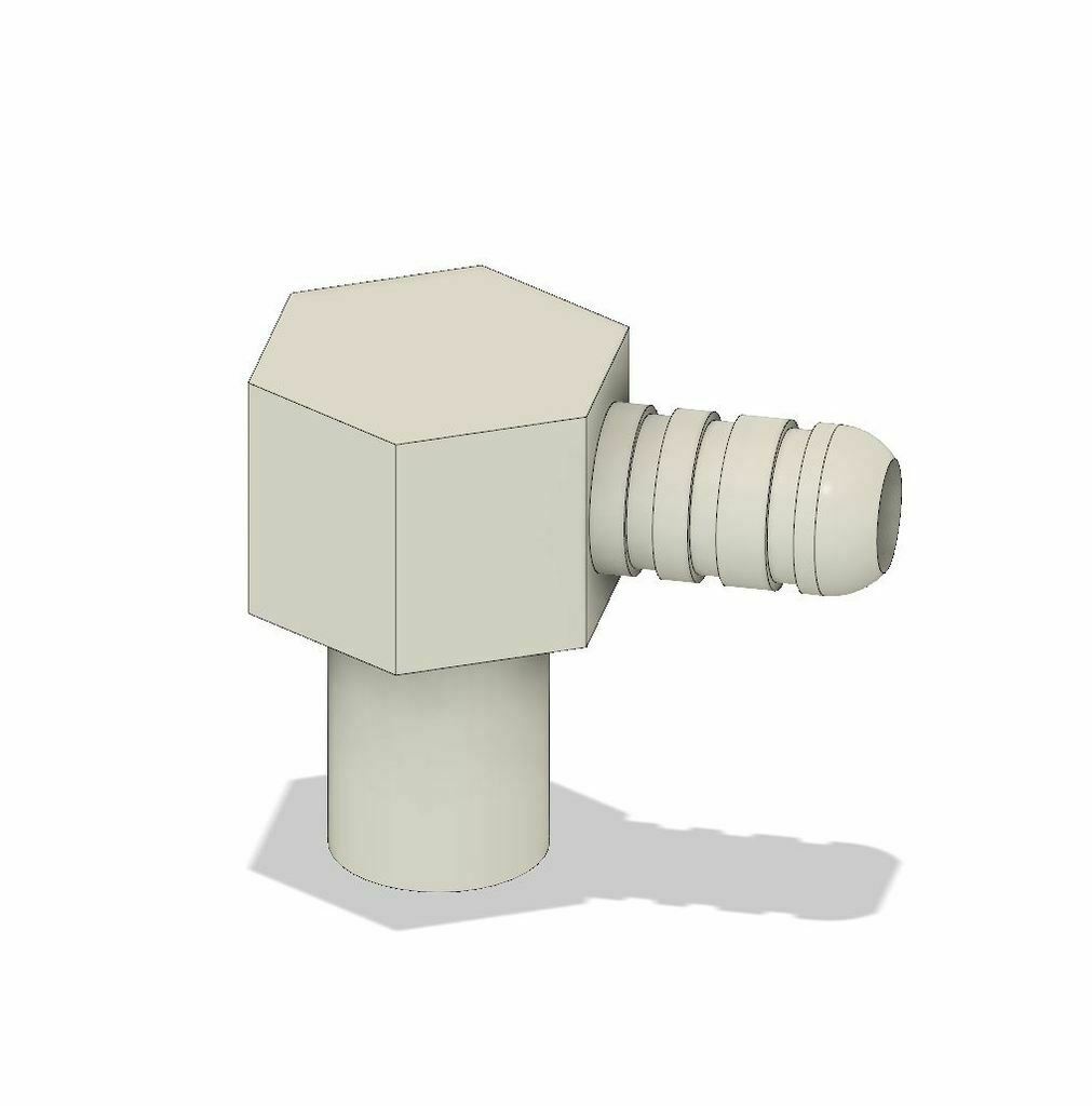 Free 3D file Hydrogen argon hose adapter・3D printer model to download・Cults