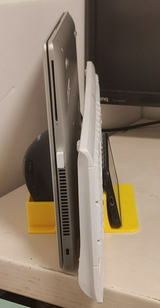 Free 3D file Laptop Stand with keyboard and mouse holder・3D printing ...