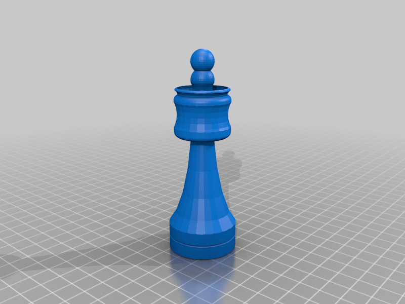Free 3D file Kens Custom Chess Set・3D printable model to download・Cults