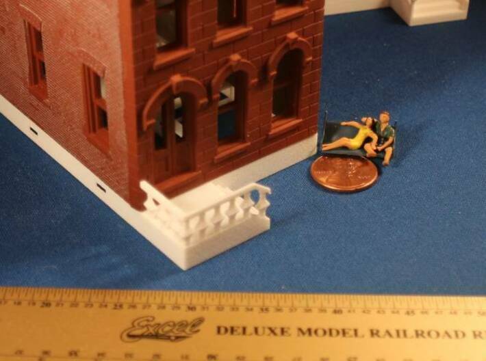 Free 3D file DPM Townhouse #2 Foundation HO Scale・3D printer design to ...