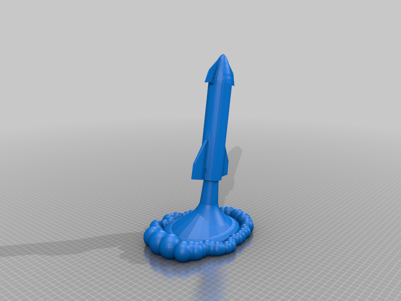 Free 3D file Starship Launch・Design to download and 3D print・Cults