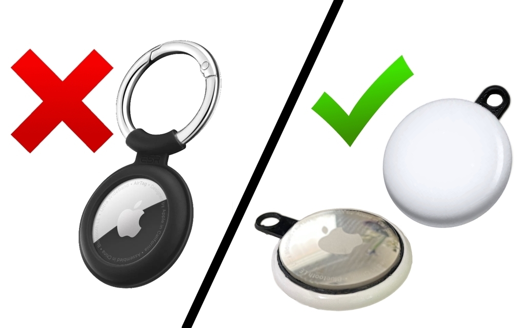 Free 3D file Minimal AirTag Keychain V2・3D printer model to download・Cults