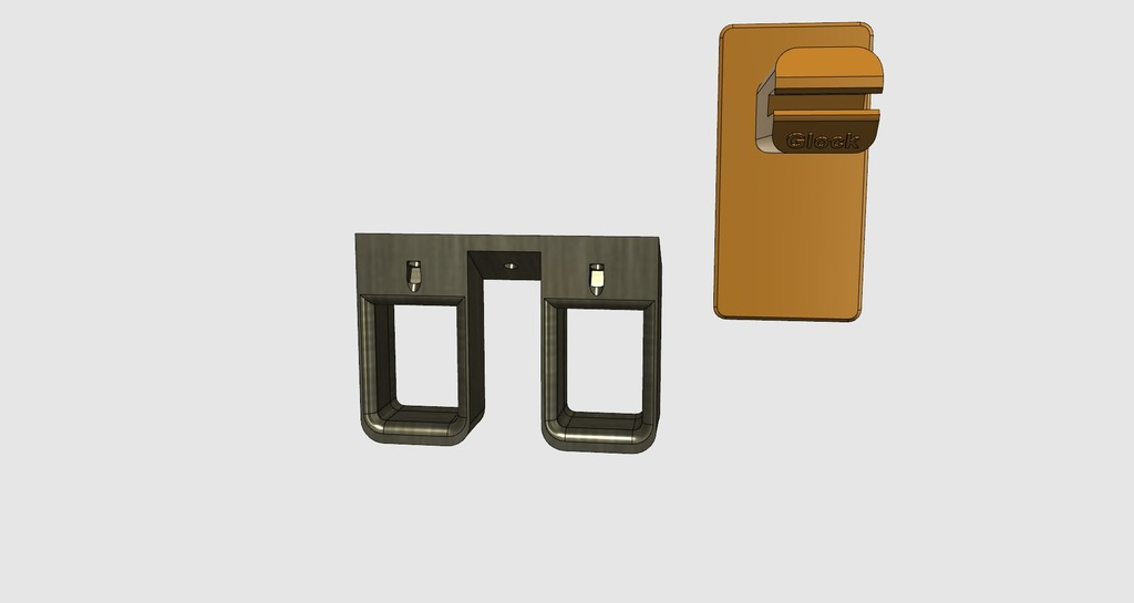 Free 3D file Glock 17 Magazine Wall/table holder (should fit all 9mm) 🔫 ...