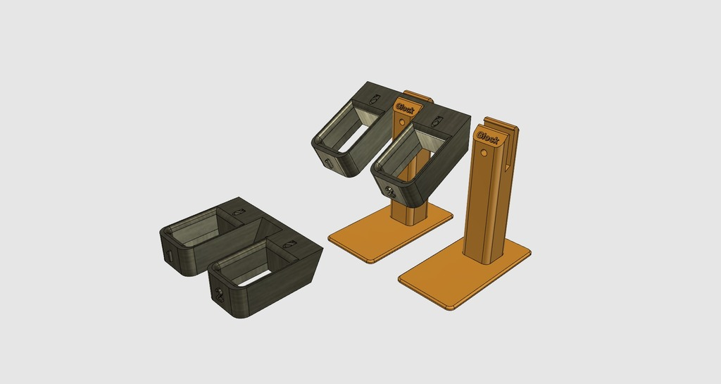 Free 3D file Glock 17 Magazine Wall/table holder (should fit all 9mm) 🔫 ...