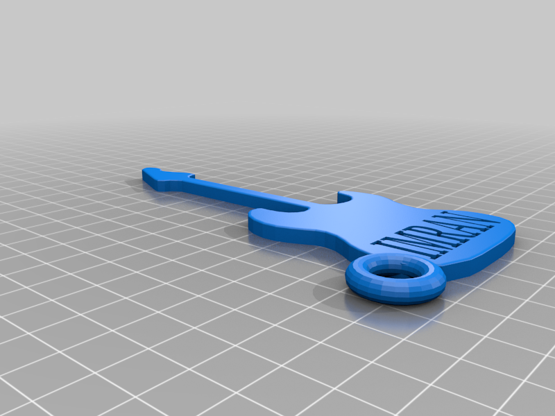 Free 3D file Inscribed Guitar Keychain Imran 🎸・Template to download and ...