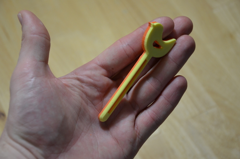 Free 3D file Tube Keys・3D printing template to download・Cults