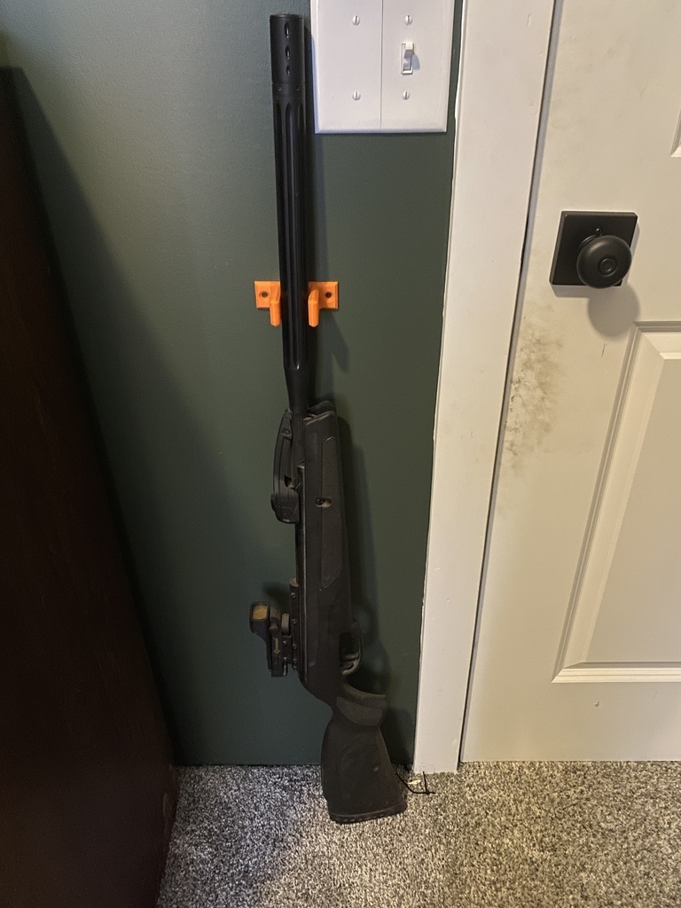 Free STL file Gun Holder Bracket 🔫・3D printer design to download・Cults