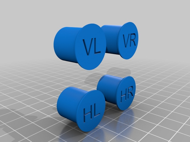 Free 3D file Tire Marking Caps・Object to download and to 3D print・Cults