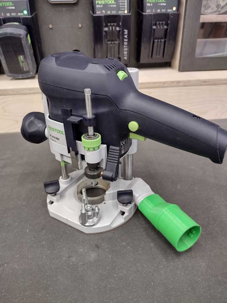 Free 3D file festool vacuum tube adapter D27 to OF1010 🔧・3D printable ...
