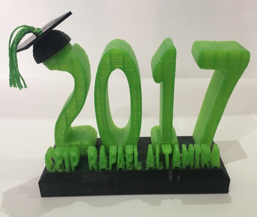 Free 3D file GRADUATION TROPHY・3D printer design to download・Cults