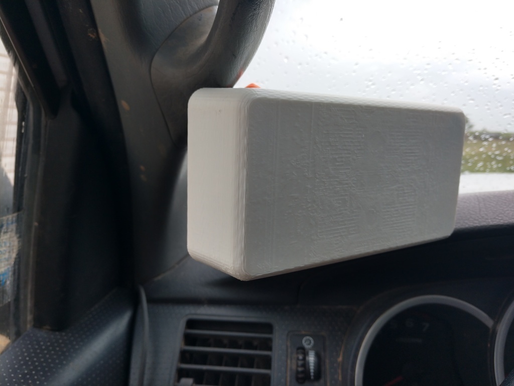 Free 3D file Yaesu FTM-400 display cover 👽・3D print model to download・Cults