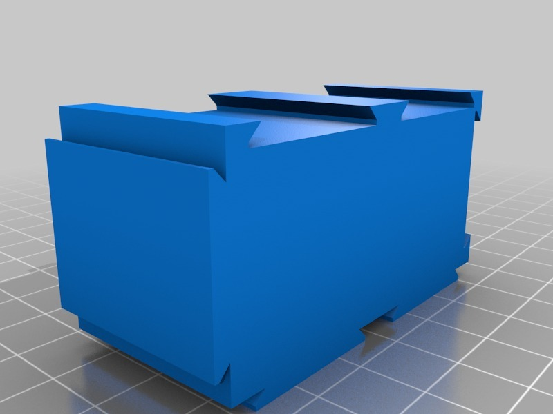 Free 3D file Expandable Dovetail Container System・3D printer design to ...